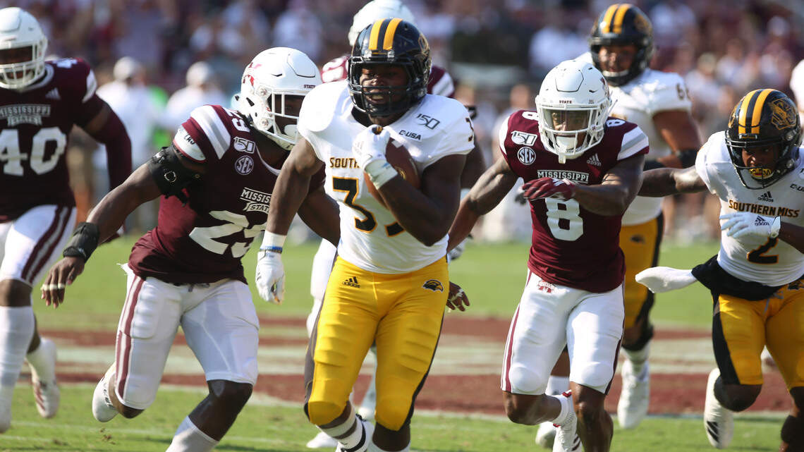 Southern Miss Football: USM RB Kevin Perkins was once at Troy | Biloxi ...