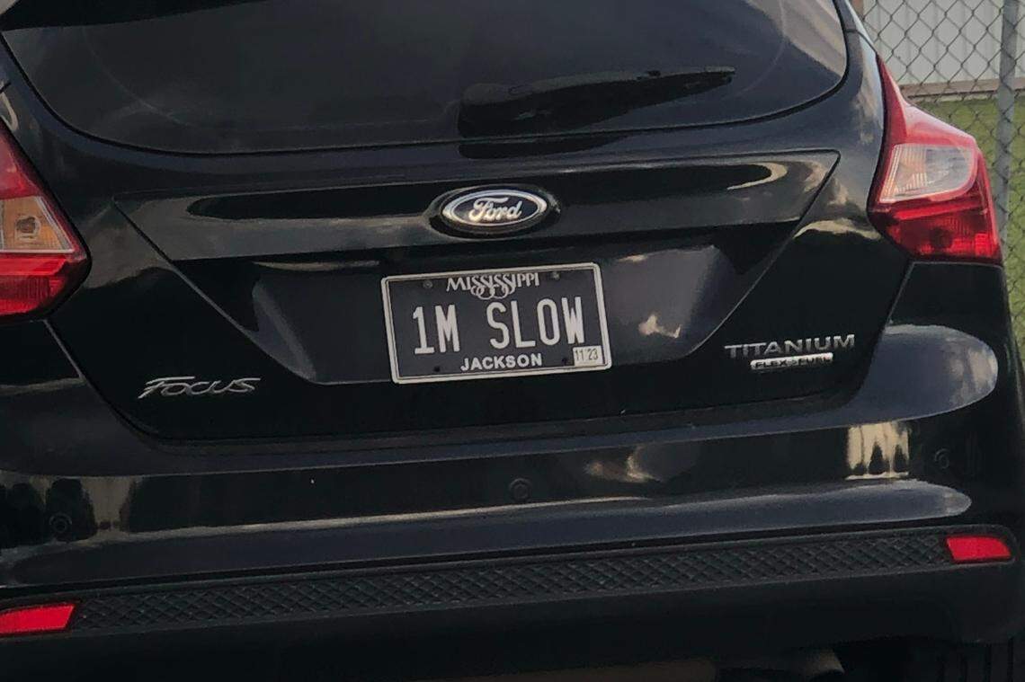 See unique vanity license plates driving in South Mississippi | Biloxi ...