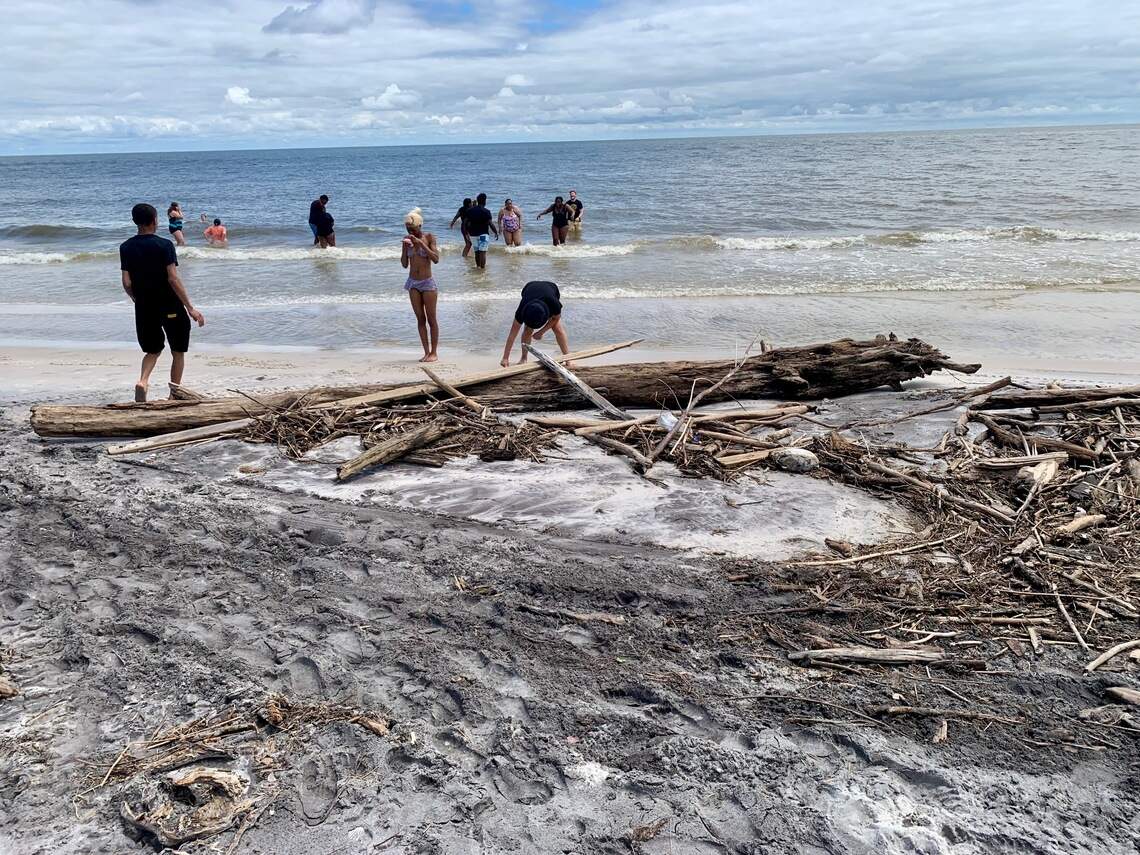 Mississippi River debris disrupts Ship Island beaches | Biloxi Sun Herald
