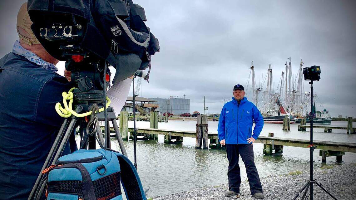 Weather Channel sends Justin Michaels to Gulfport for Ida | Biloxi Sun ...