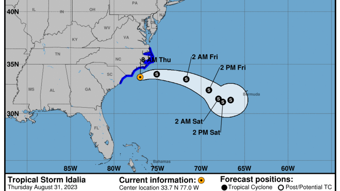 Tropical Storm Idalia path, advisory & warnings | Biloxi Sun Herald