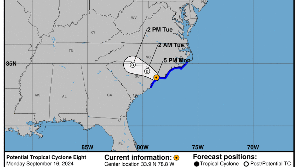 Potential Tropical Cyclone path, advisory & warnings | Biloxi Sun Herald