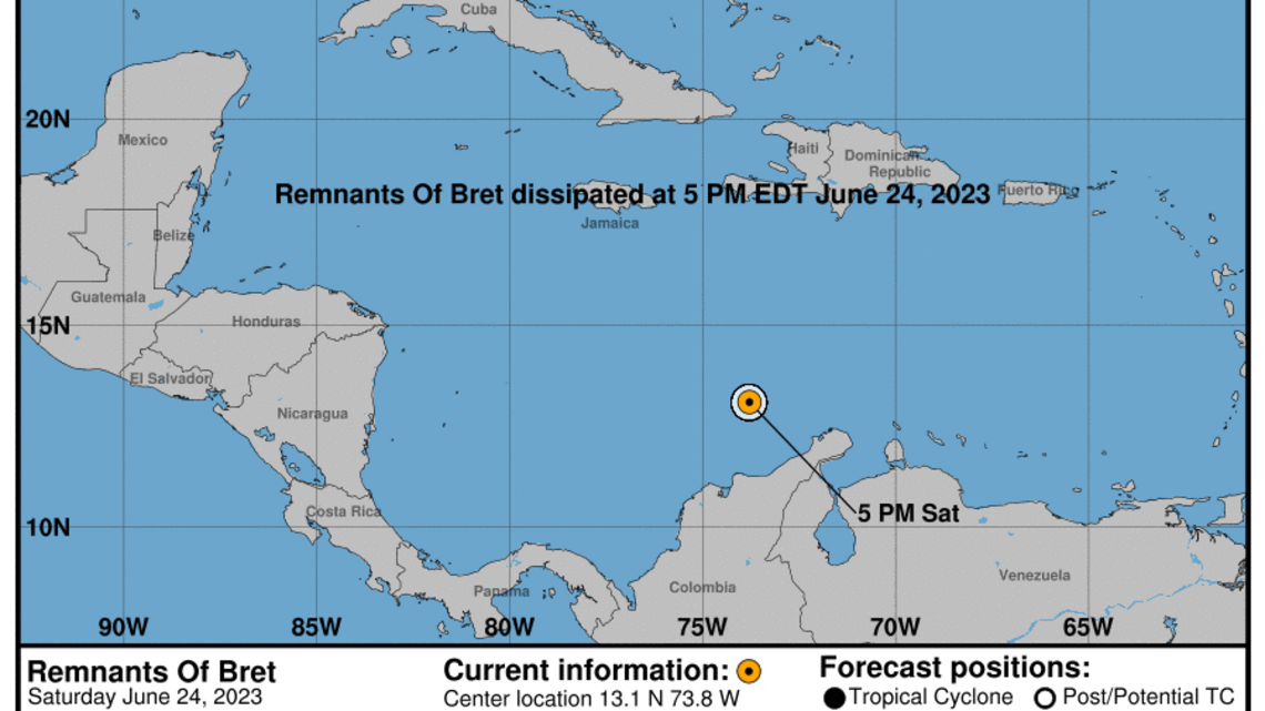 Remnants of Bret path, advisory & warnings | Biloxi Sun Herald