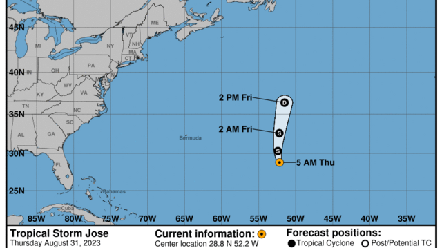 Tropical Storm Jose path, advisory & warnings | Biloxi Sun Herald